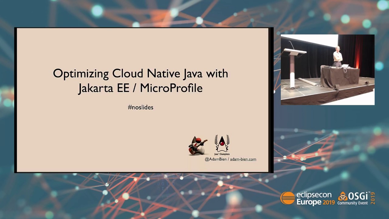Optimizing Cloud Native Java With Jakarta Ee Microprofile Youtube