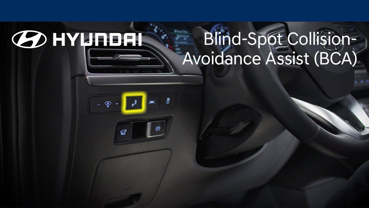 Blind Spot Collision Avoidance Assist Explained Hyundai Hyundai How Tos