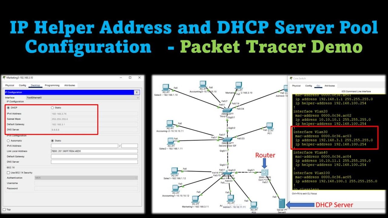 Switch Dhcp Ip Helper At John Gemmill Blog