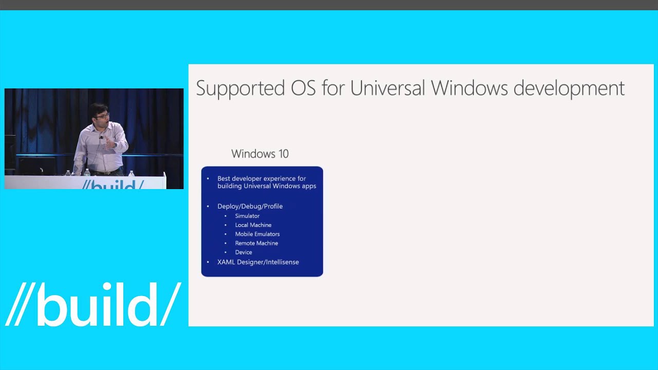 Build 2015 Developing Universal Windows Apps In Visual Studio 2015