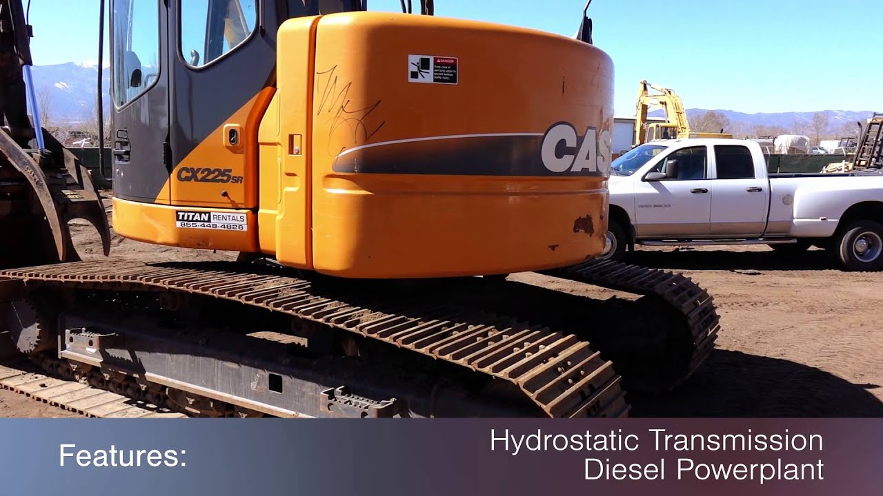 Case Cx225sr Sold On Els Youtube