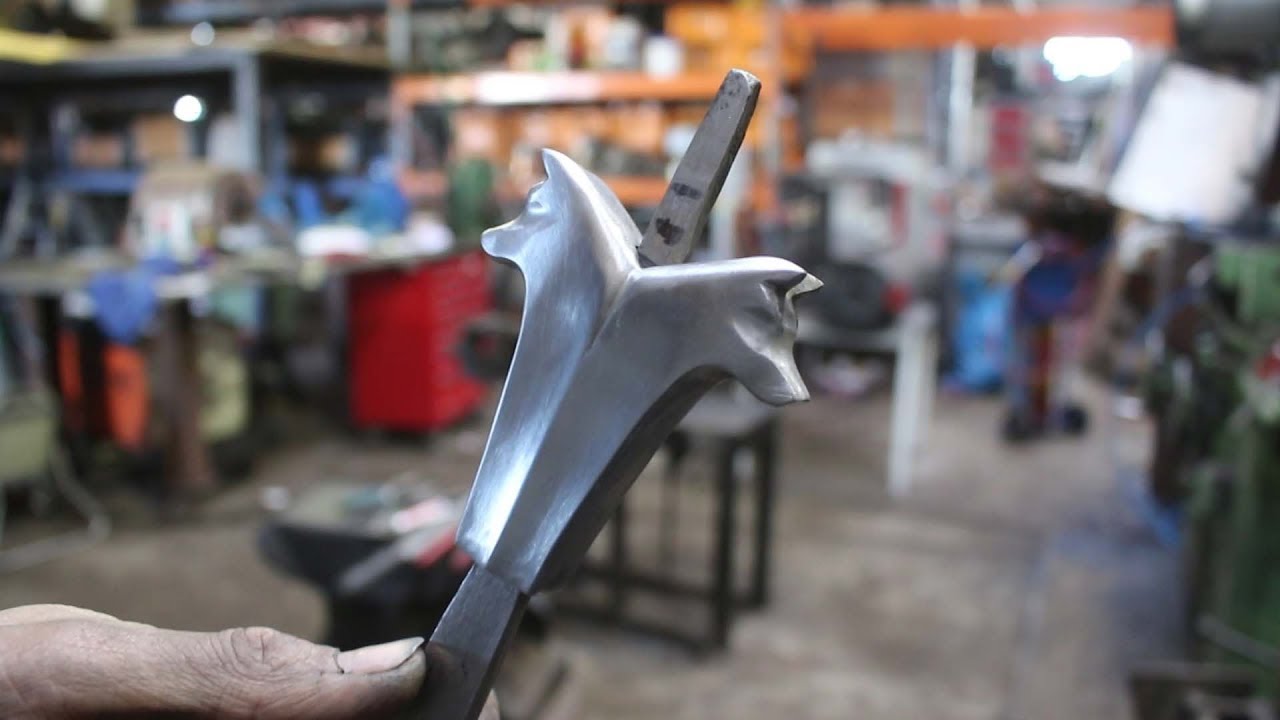 Forging A Pattern Welded Witcher 3 Sword Part 4 Making The Pommel