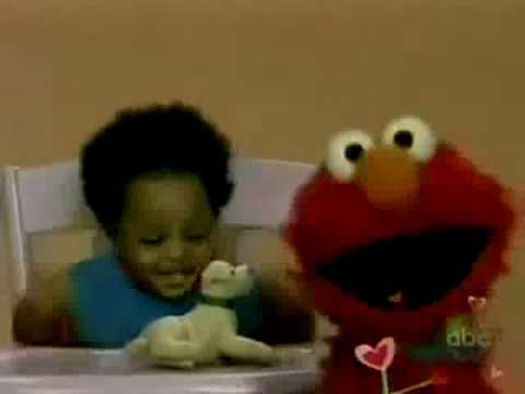 Elmo Meets A Baby Youtube