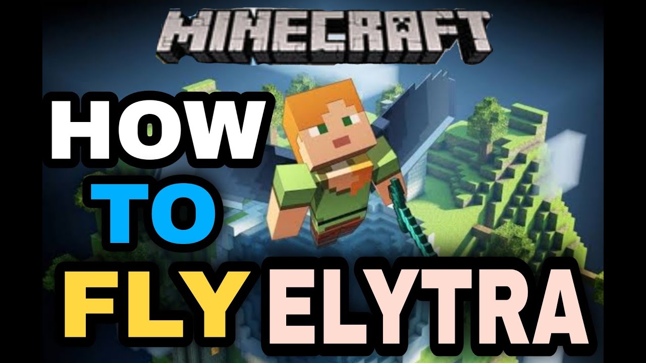 How To Use Elytra Minecraft 03 Youtube