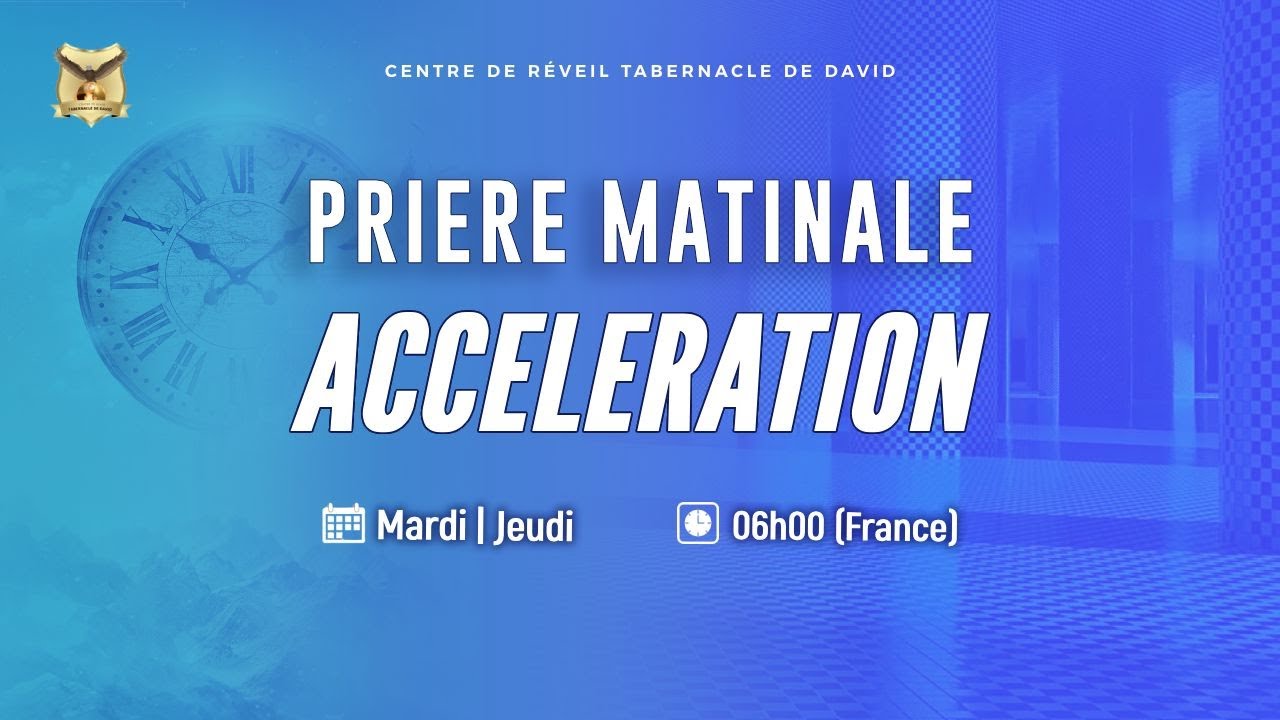 Priere Matinale Prophetique Youtube