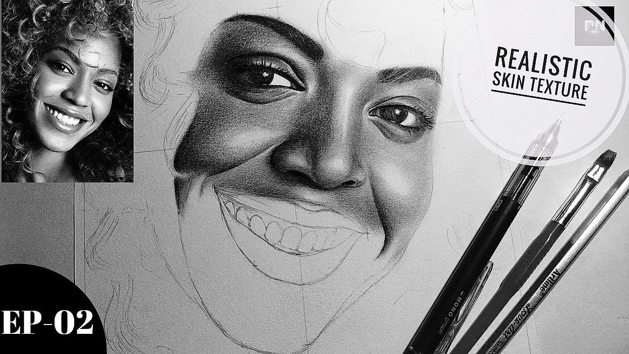 Easy Pencil Shading Portrait