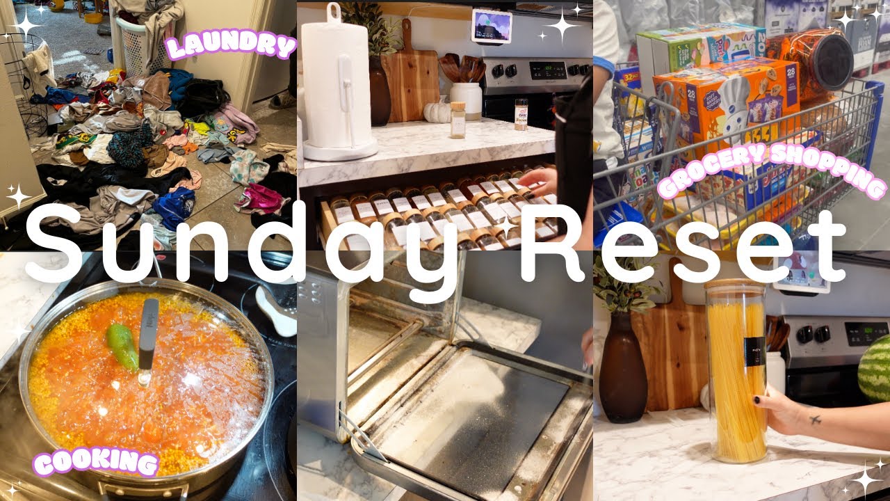 Sunday Reset Routine Cleaning Motivation Youtube