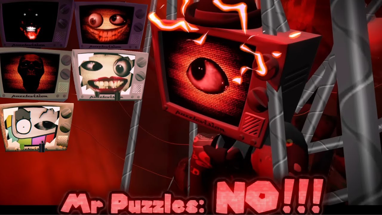Smg4 All Mr Puzzles His Going Insane Faces Part 2 Youtube
