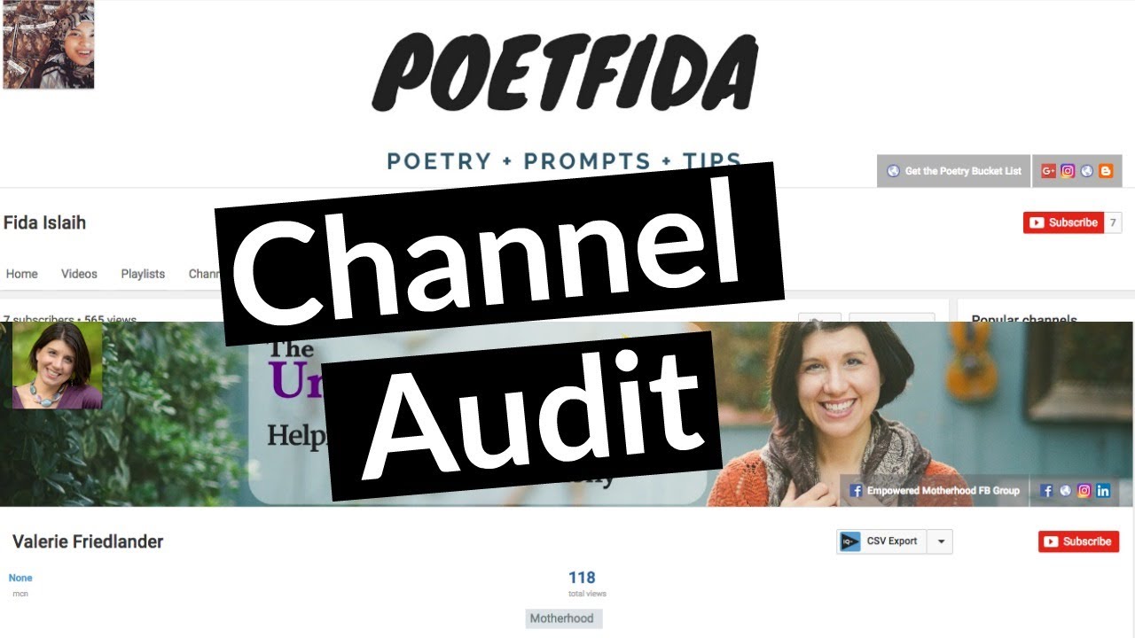 Channel Audit Youtube