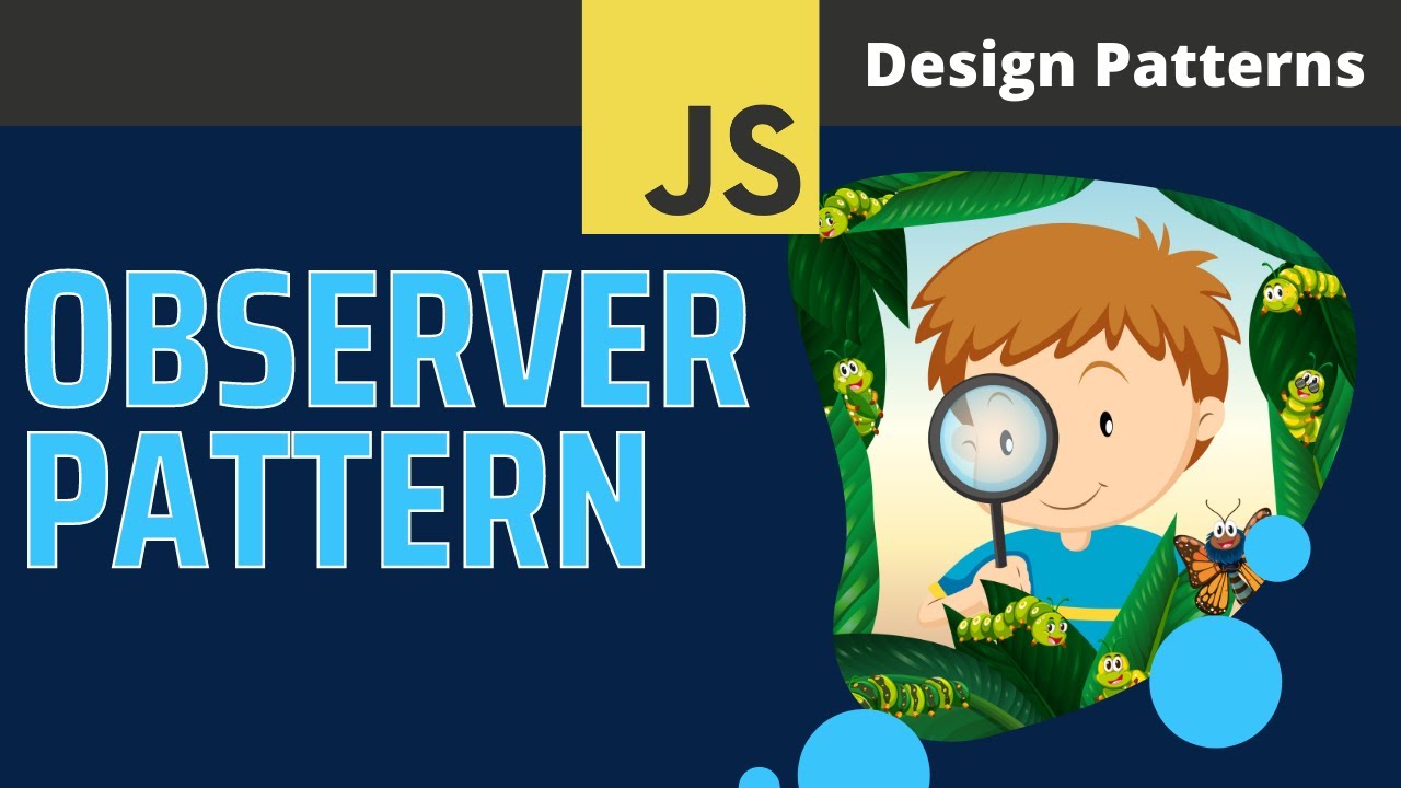 Observer Pattern Design Patterns In Javascript Youtube