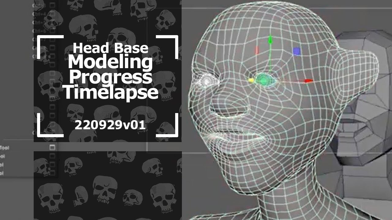 Head Base Modeling Timelapse 220929v01 Youtube