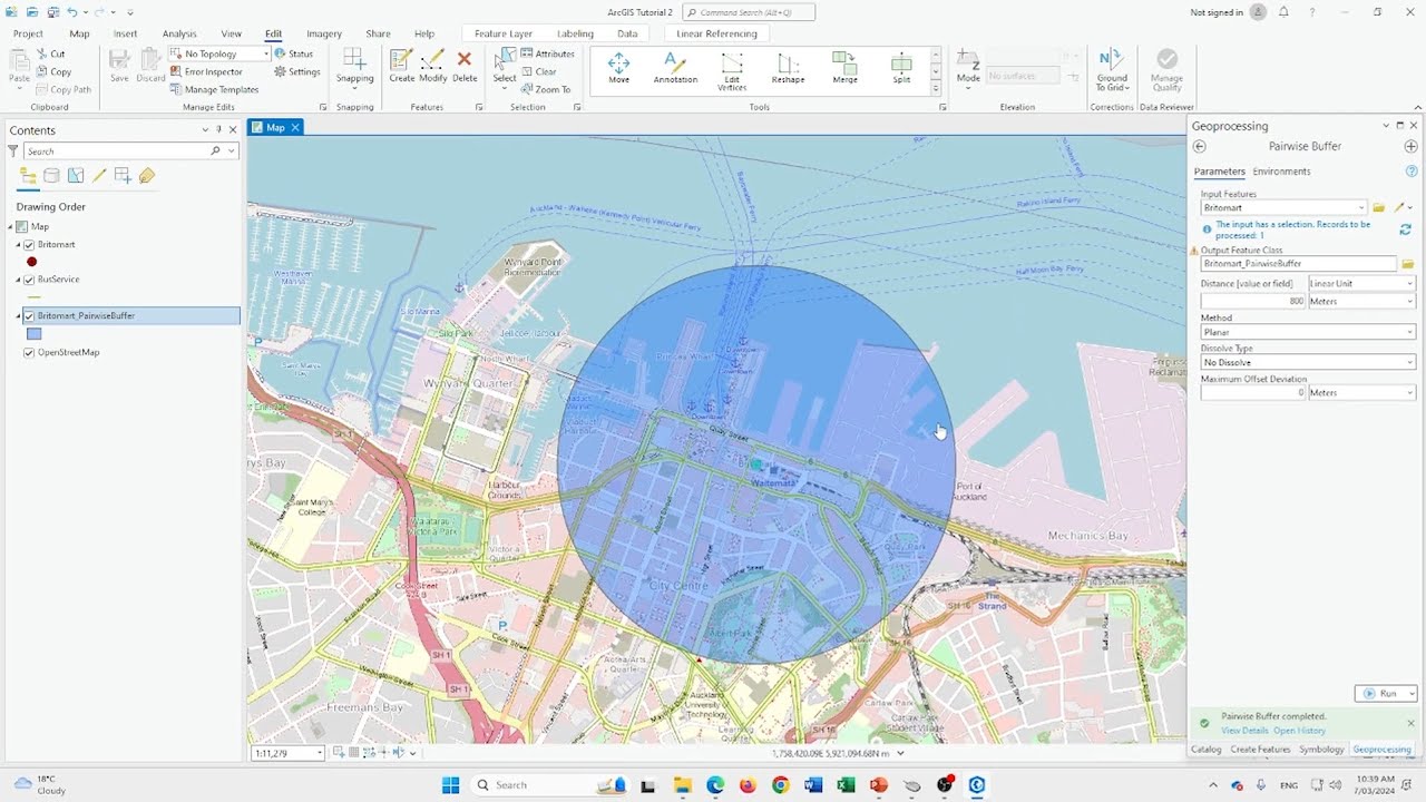 Arcgis Introduction Tutorial Part 2 Youtube