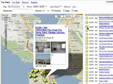 Finding Rental Homes With Housingmaps Youtube