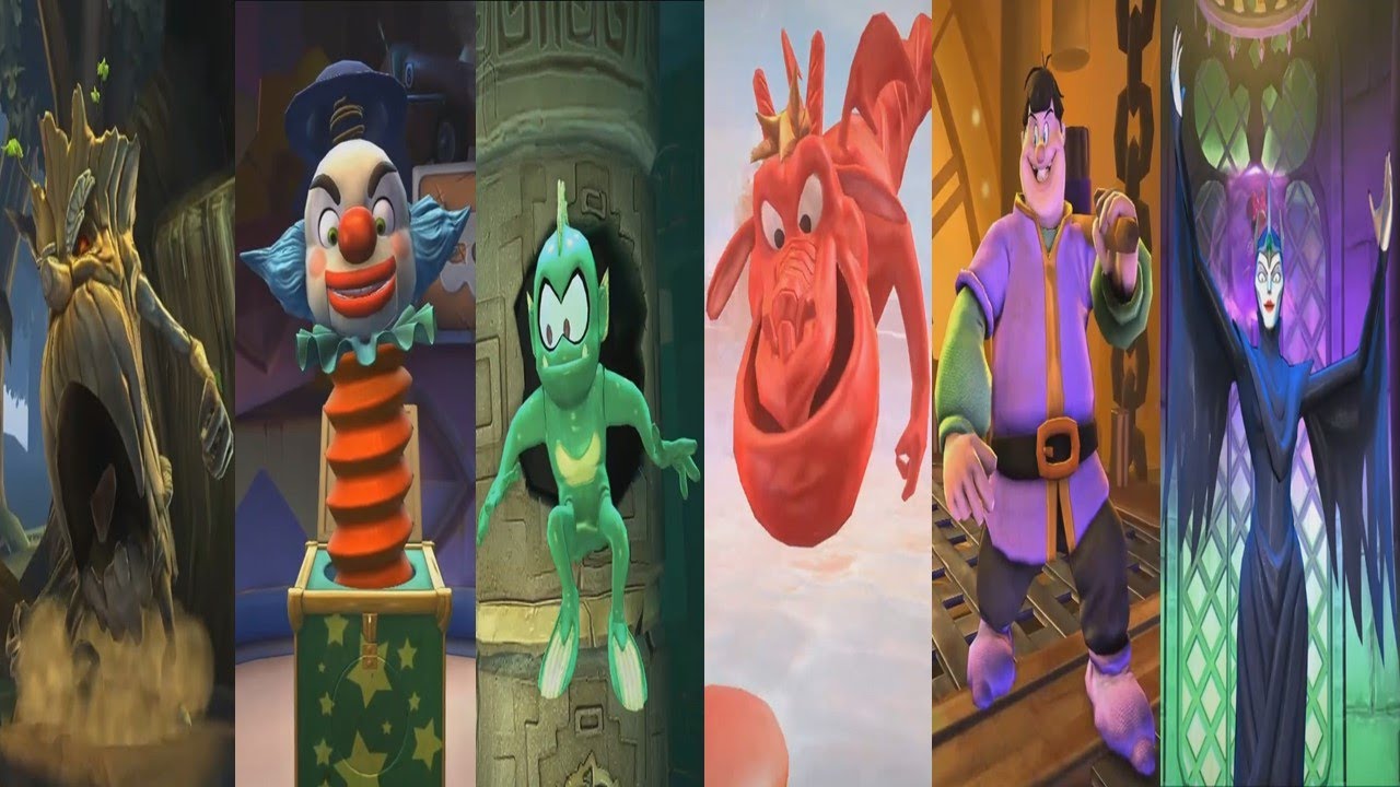 Mickey Mouse Defeat All Bosses Castle Of Illusion Watchkreen Style