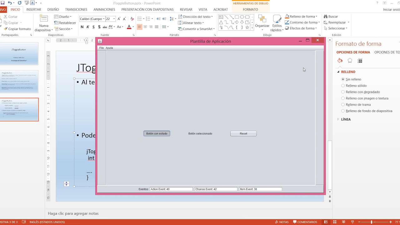 Componente Jtogglebutton Youtube