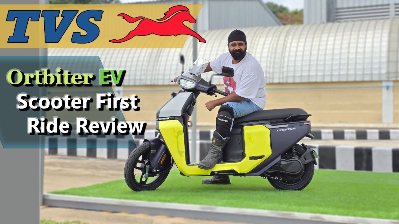 Tvs Orbitr Ev Scooter First Ride Review Range Features