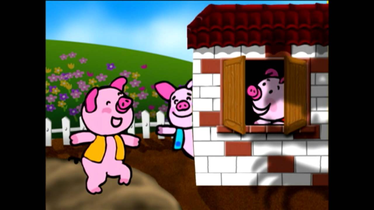 Fairy Tales For Kids The Three Little Pigs Part 1 Youtube