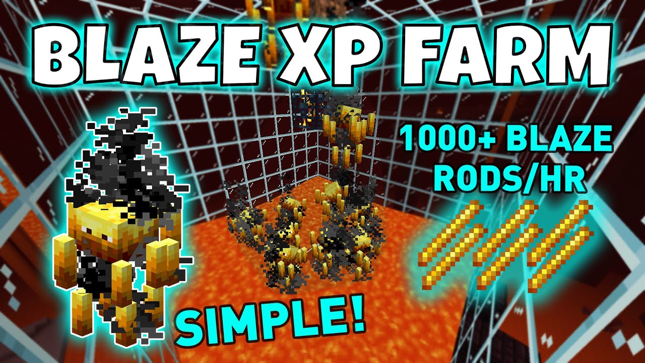Minecraft Blaze Rod Xp Farm Tutorial Java 1 21 Complete Survival