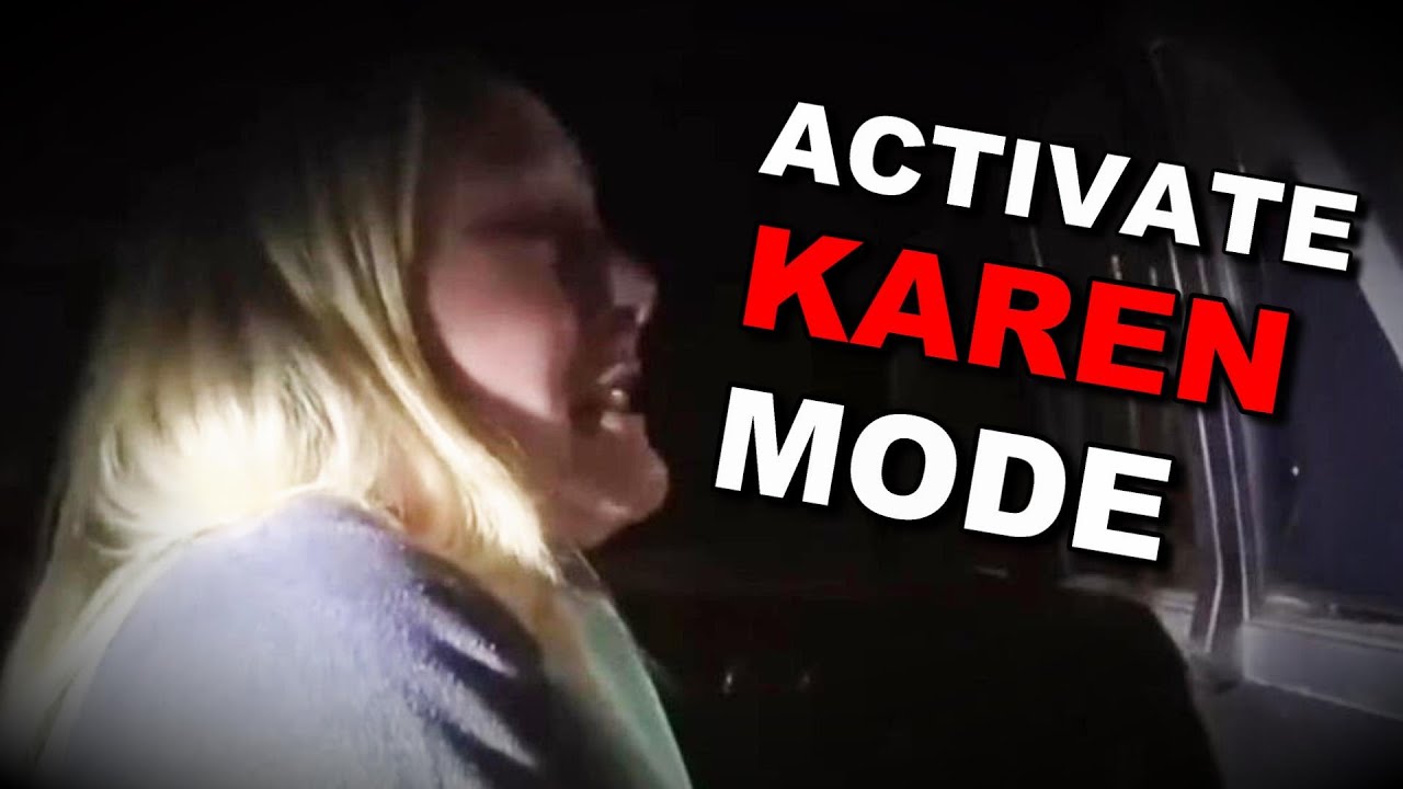 Entitled Karen Blames Officers For Her Dui Arrest Youtube