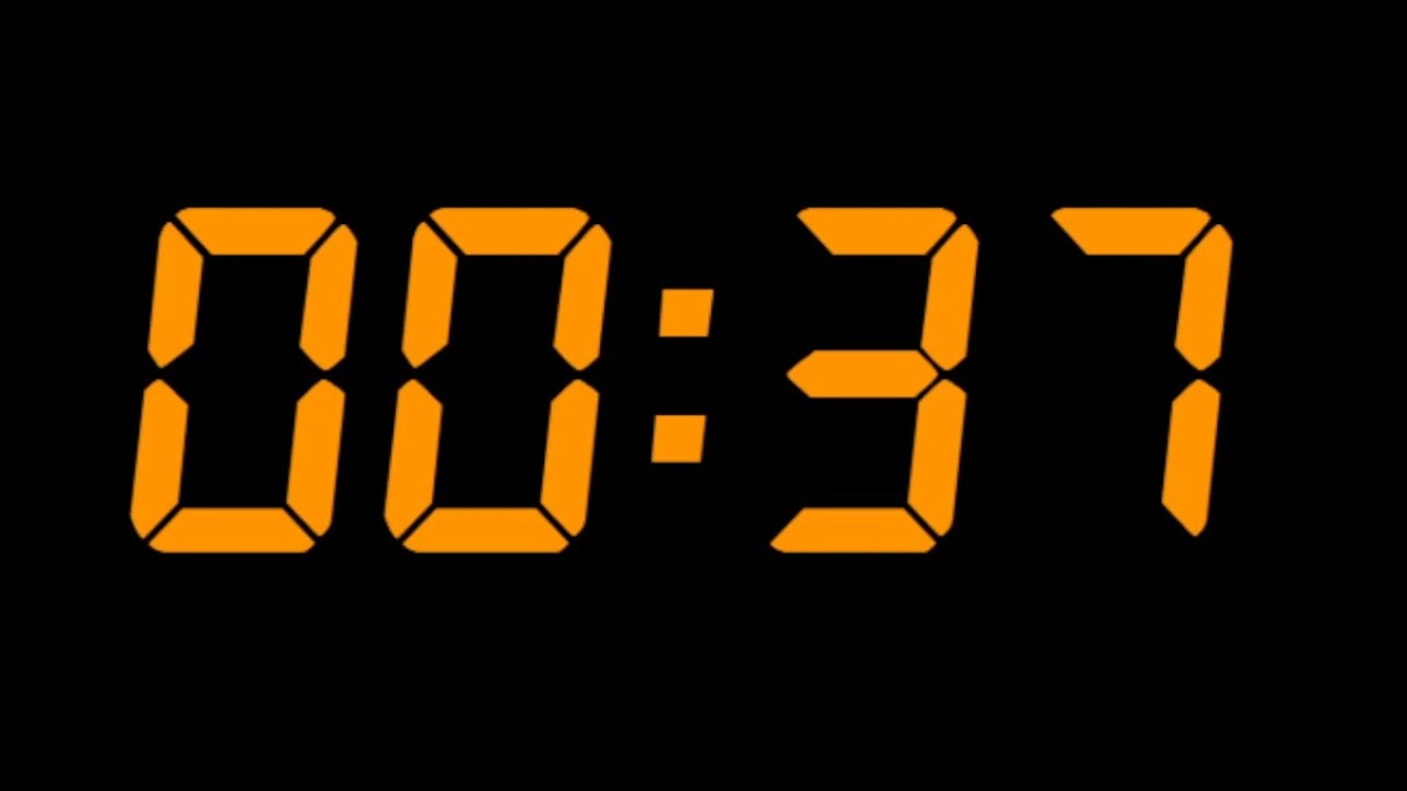 37 Second Timer Youtube