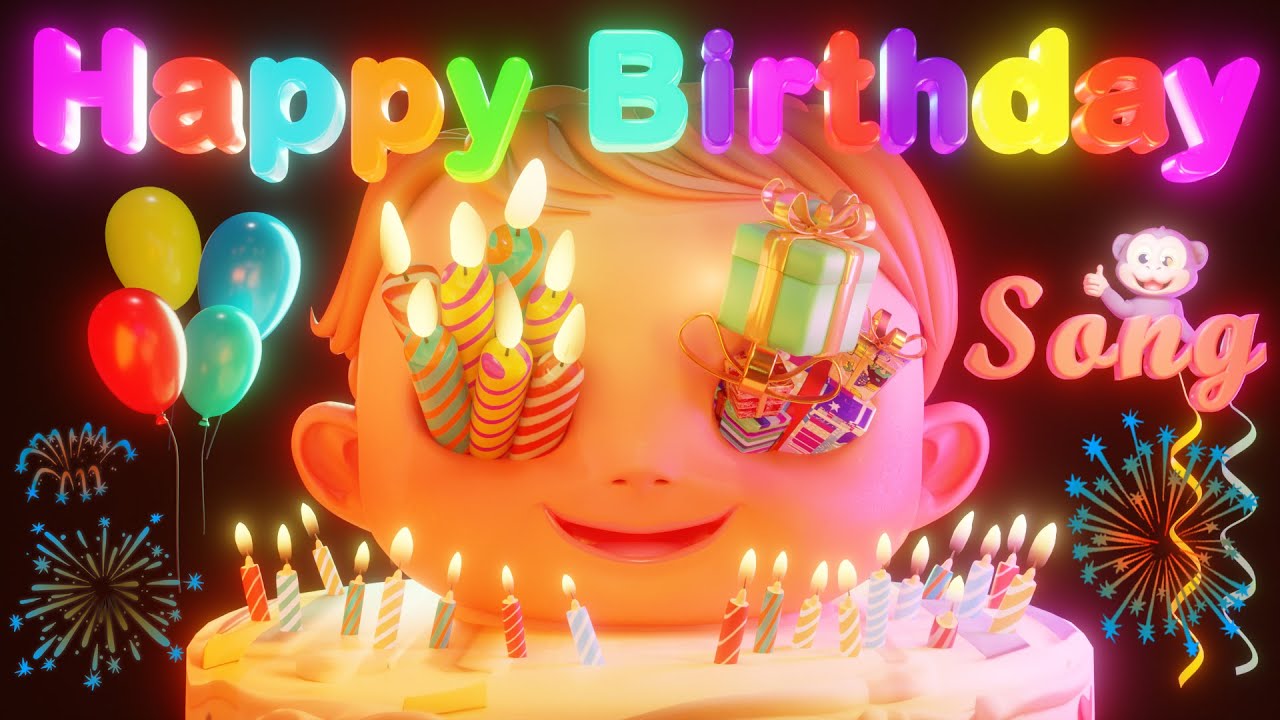 Happy Birthday Song To Sing At Birthday Parties Youtube
