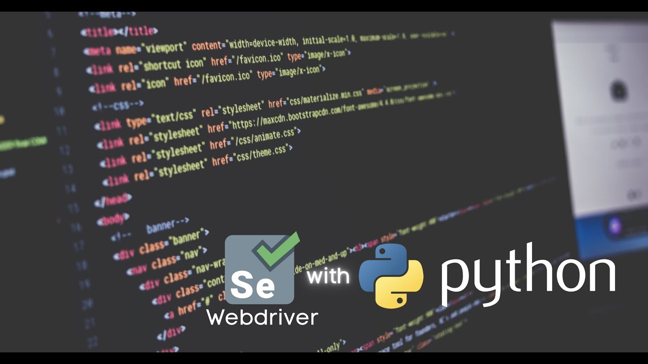 Python Selenium Tutorial 1 Web Element And Dom Youtube