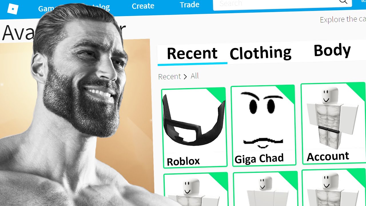 Roblox Decal Id Giga Chad At Simon Evans Blog