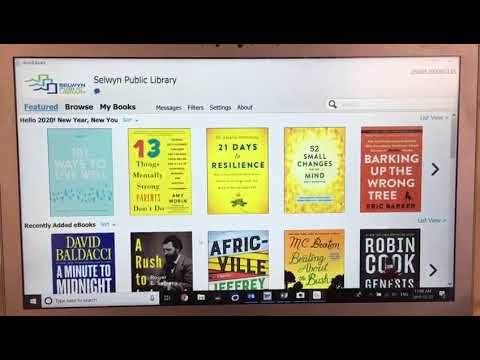 Cloudlibrary Desktop App For Kobo Ereaders Part Two Youtube