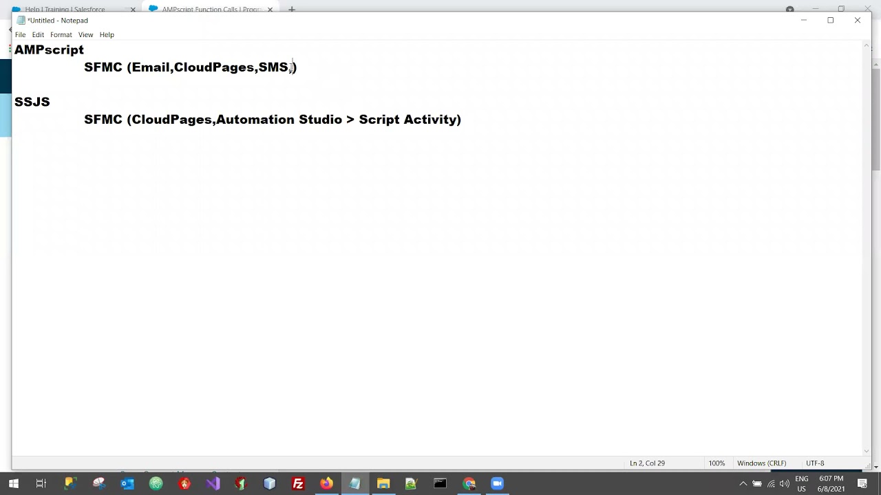 Ampscript Introduction Youtube