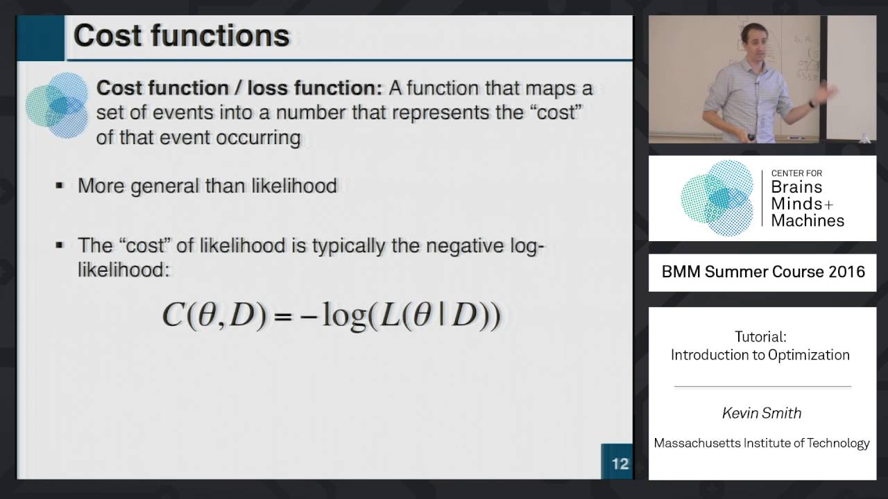 Tutorial Introduction To Optimization Youtube