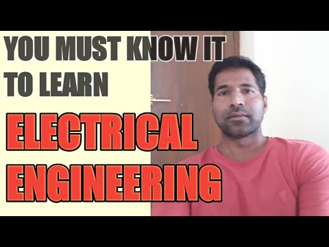 You Must Know It To Learn Electrical Engineering Youtube