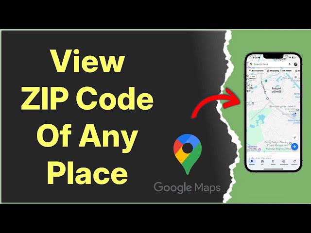 Tutorial How To Show Zip Codes On A Google Map 23 Google Maps Tricks