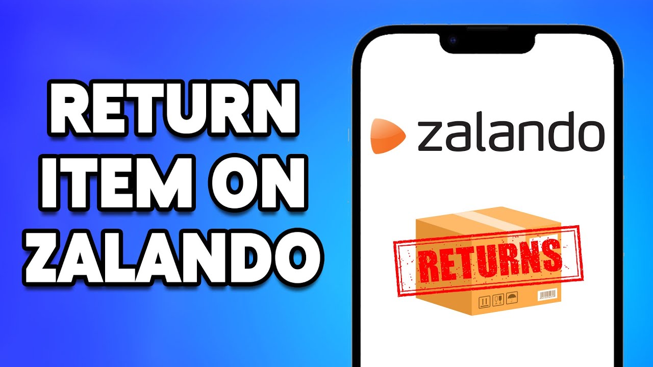 How To Return An Item On Zalando 2024 Youtube
