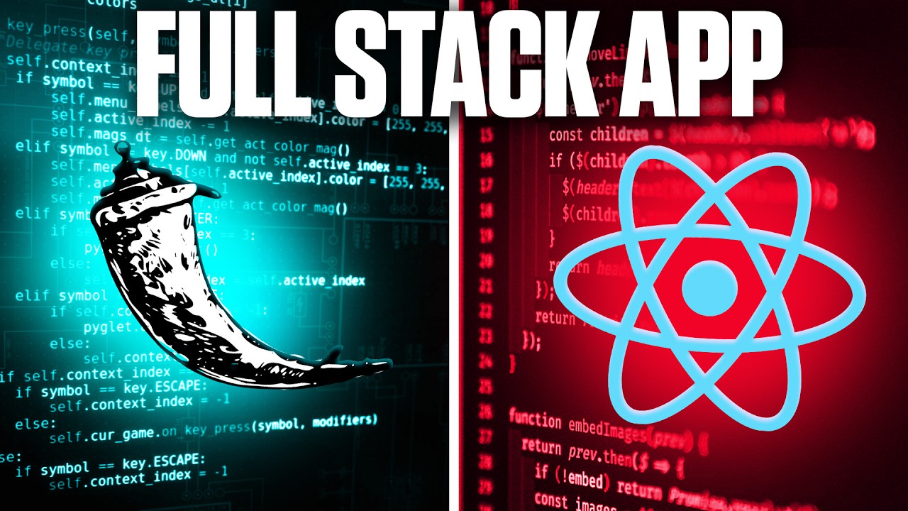Python Javascript Full Stack App Tutorial Youtube