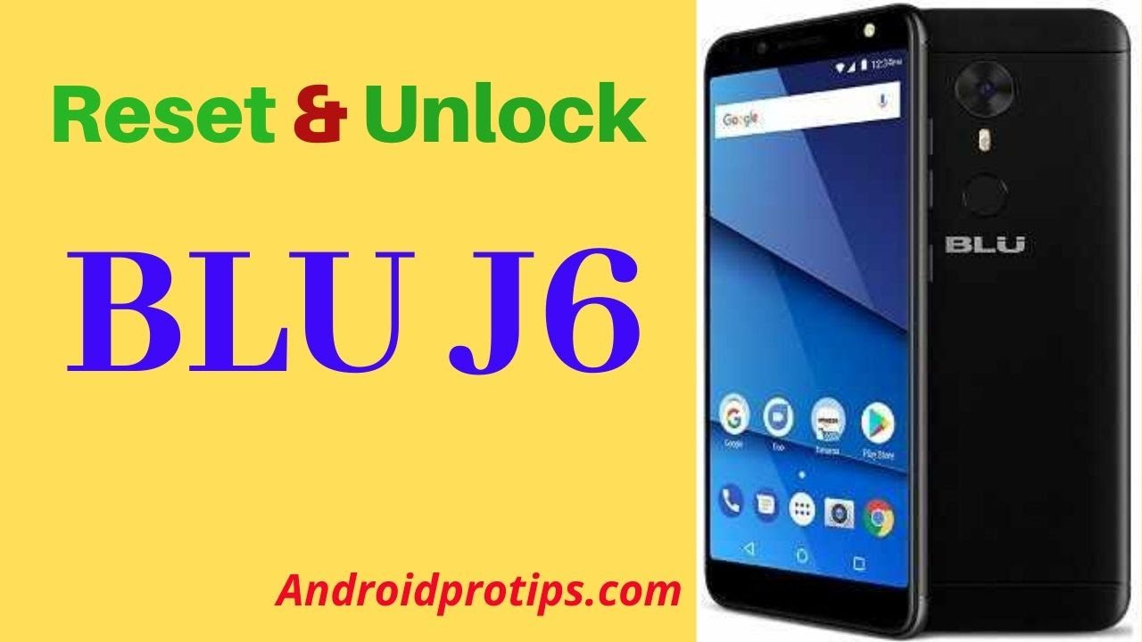 How To Reset Unlock Blu J6 Youtube