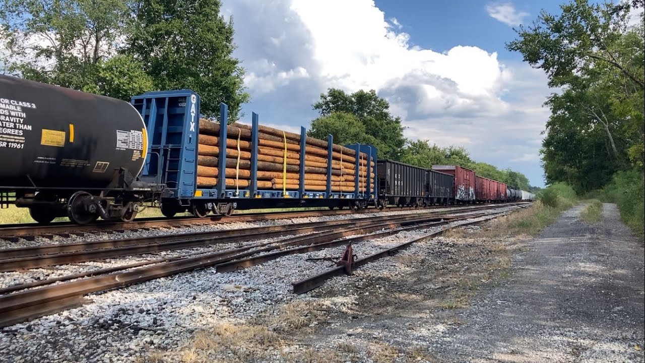 Csx Manifest Train In Arrington Tn Youtube