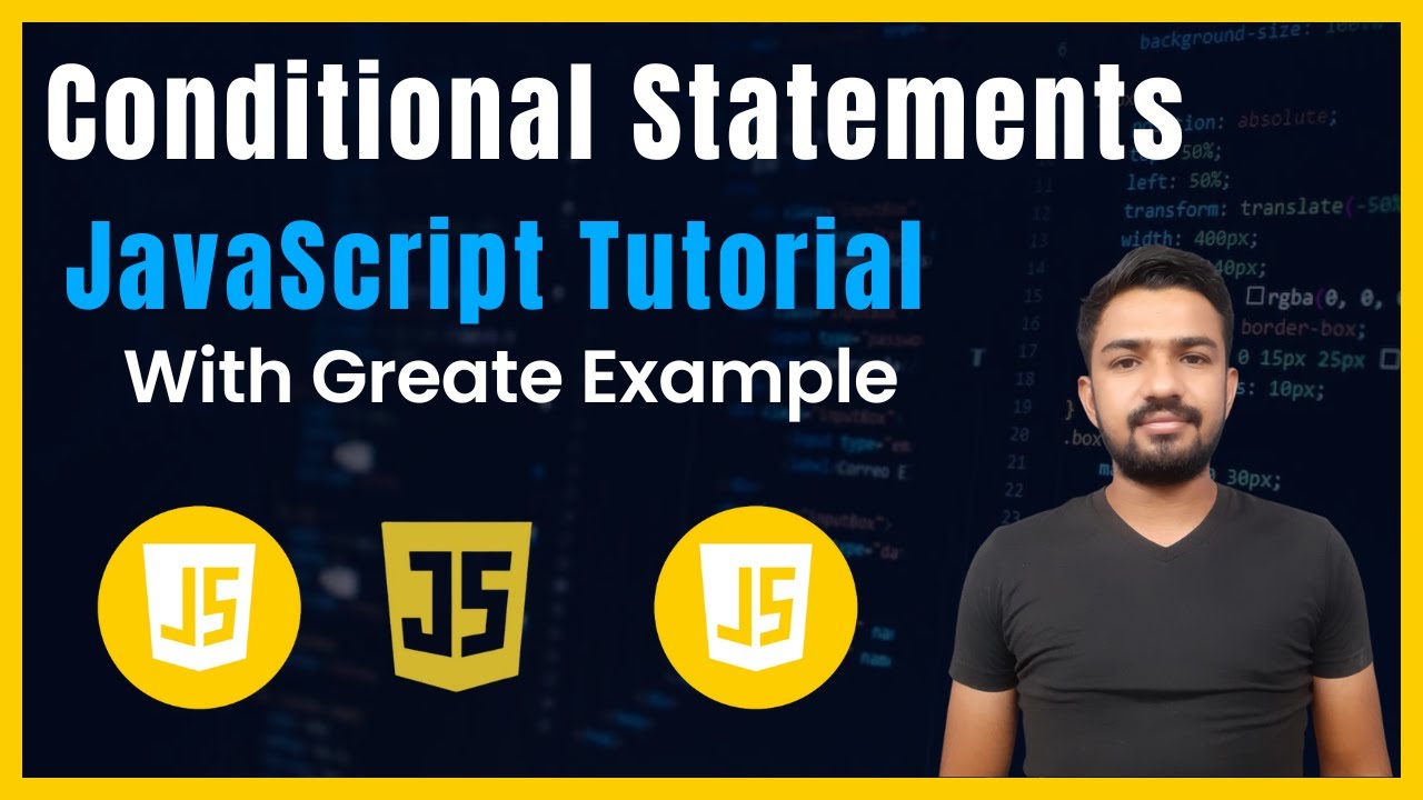 Conditional Statements In Javascript With Example Youtube