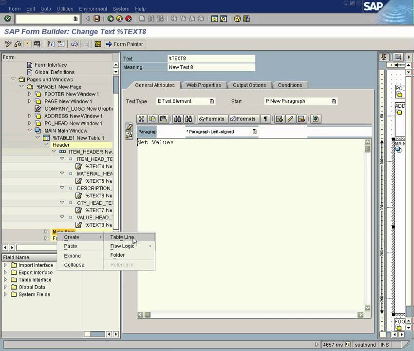 Sap Abap Smartforms Demo For Po Part 2 Youtube