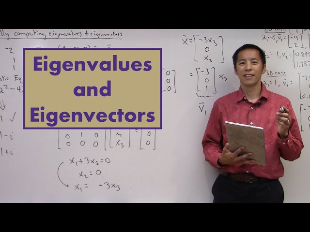Eigenvalue And Eigenvector Computations Example Understanding