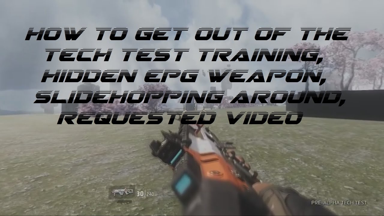 Titanfall 2 Getting Out Of Training Hidden Epg And Slidehopping