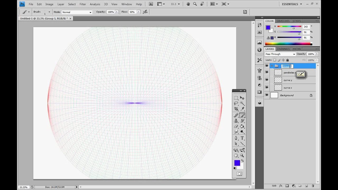 Perspective In Photoshop Four Point Youtube