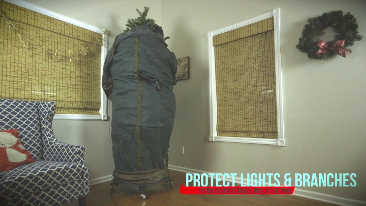 Fastest Christmas Tree Storage W Treekeeper Bag Youtube