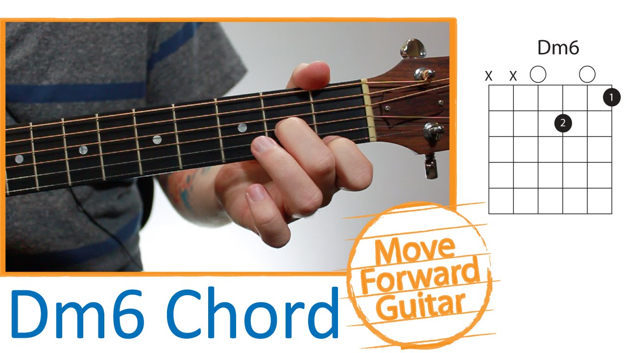 Guitar Chords For Beginners Dm6 Youtube
