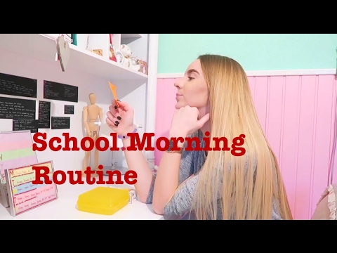 My School Morning Routine Youtube