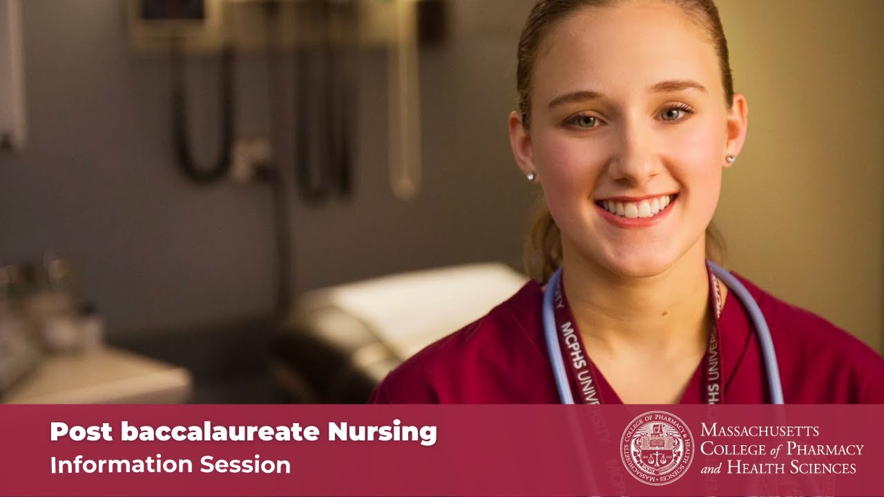 Post Baccalaureate Nursing Information Session Youtube