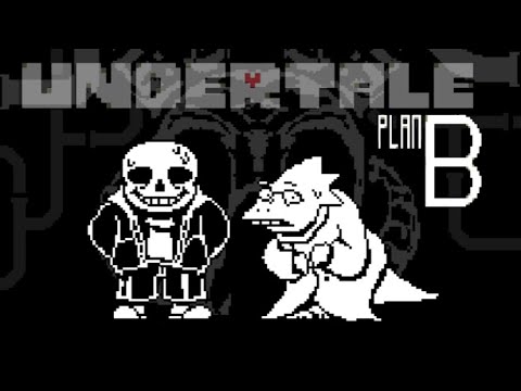 Sans And Alphys Teams Up Against The Human Undertale Plan B Youtube