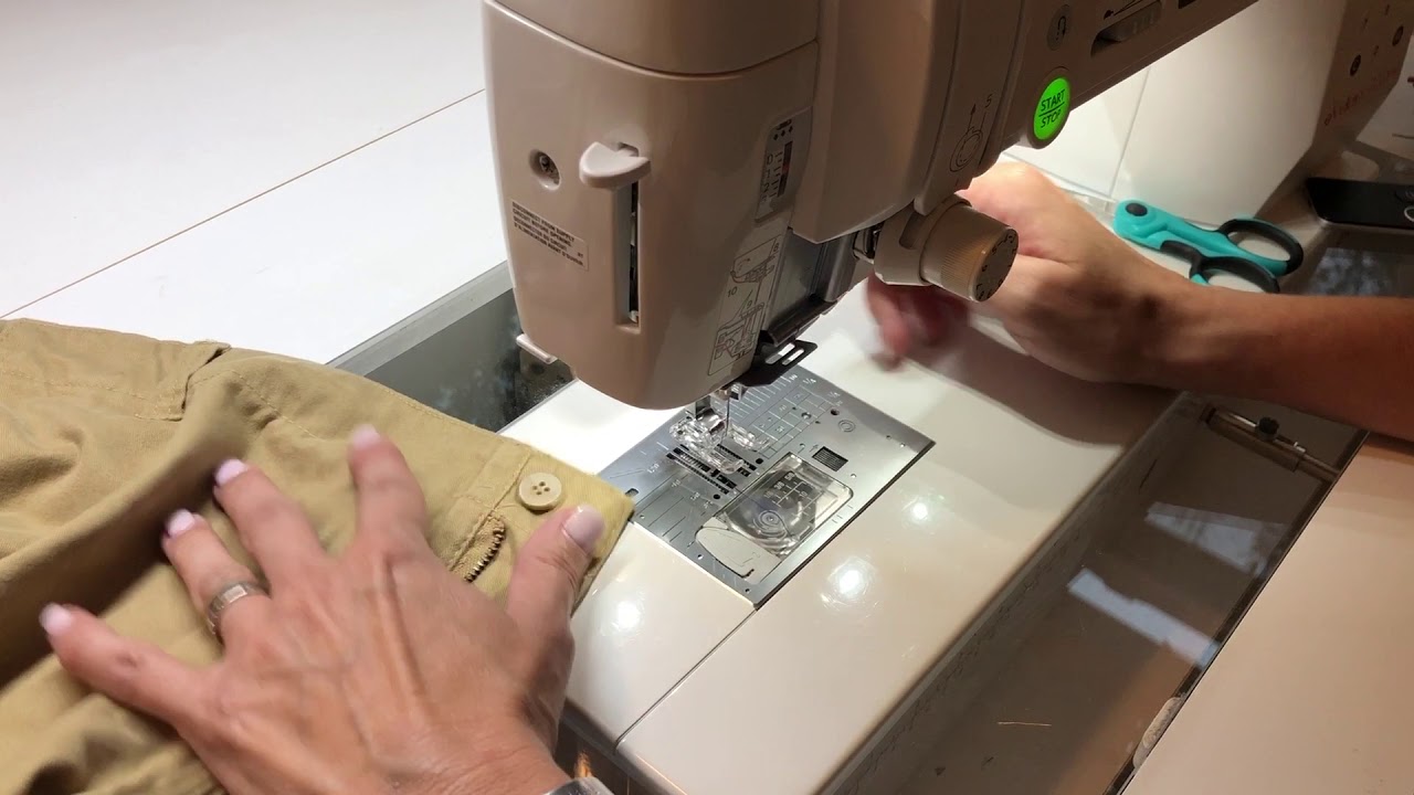 Attach A Button By Machine Youtube