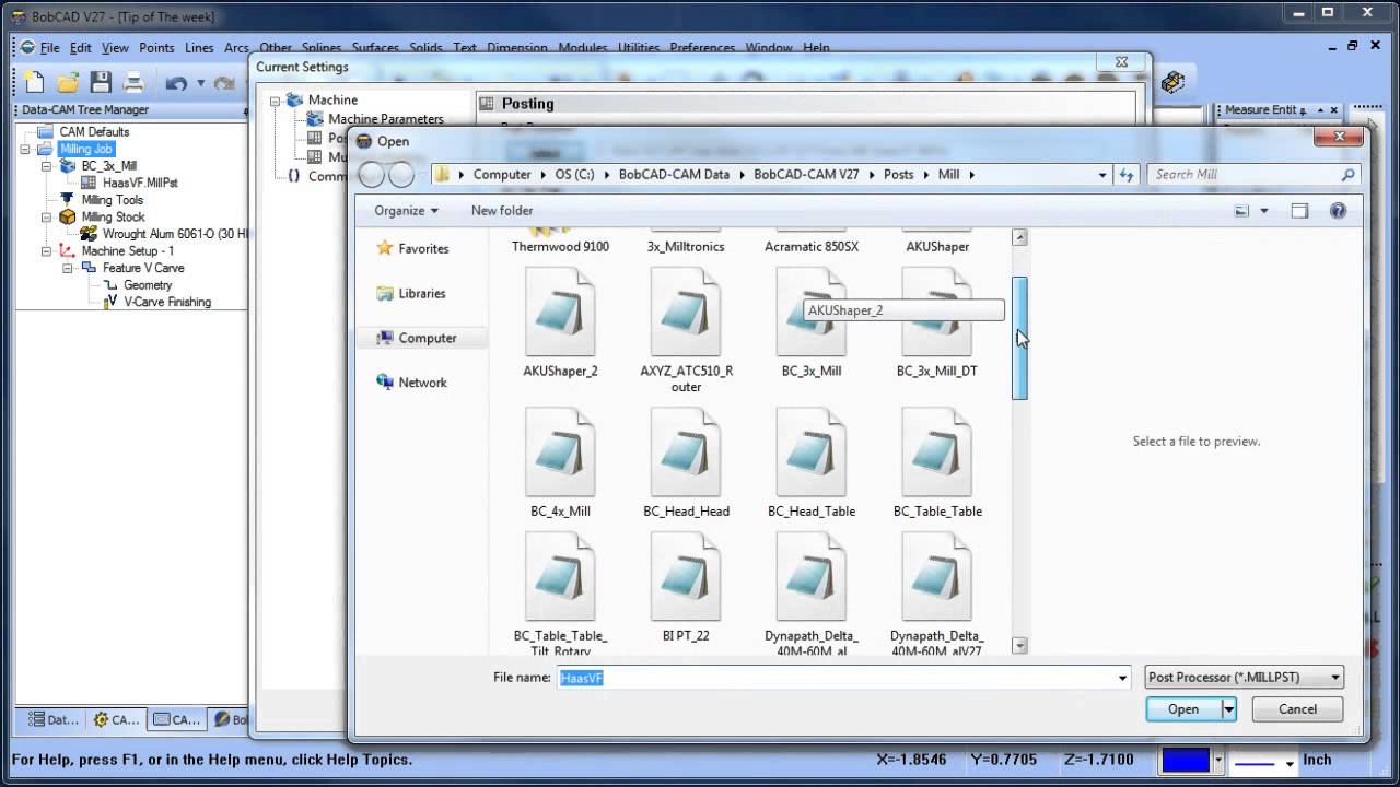 Tip Of The Week Default Post Processor Youtube
