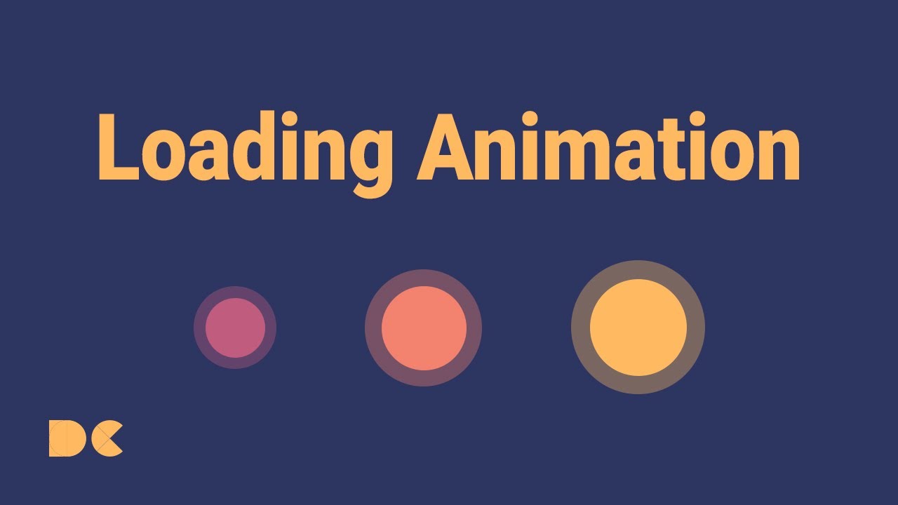 Loading Animation Using Html Css Youtube