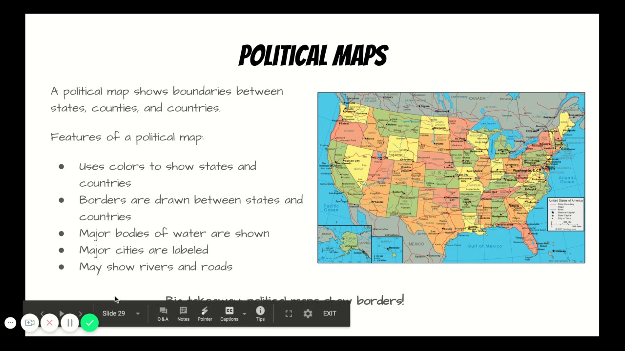 What Is Political Map And Physical Map Infoupdate Org